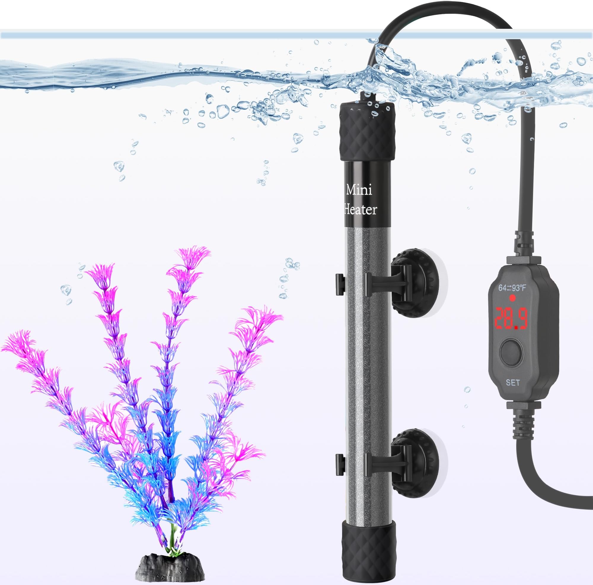 Fish Tank Heaters For Tropical Aquarium Heater Submersible Fish Tank ...