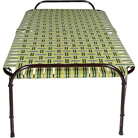 STMMZ® India Portable Single Folding Bed Heavy Duty Foldable Bed Frame ...
