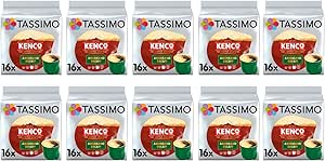 Tassimo Kenco Decaf Coffee Pods - 10 Packs (160 Drinks) : Amazon.co.uk ...