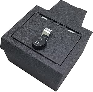 Amazon.com: YOULAI Center Console Gun Safe - Console Gun Vault ...