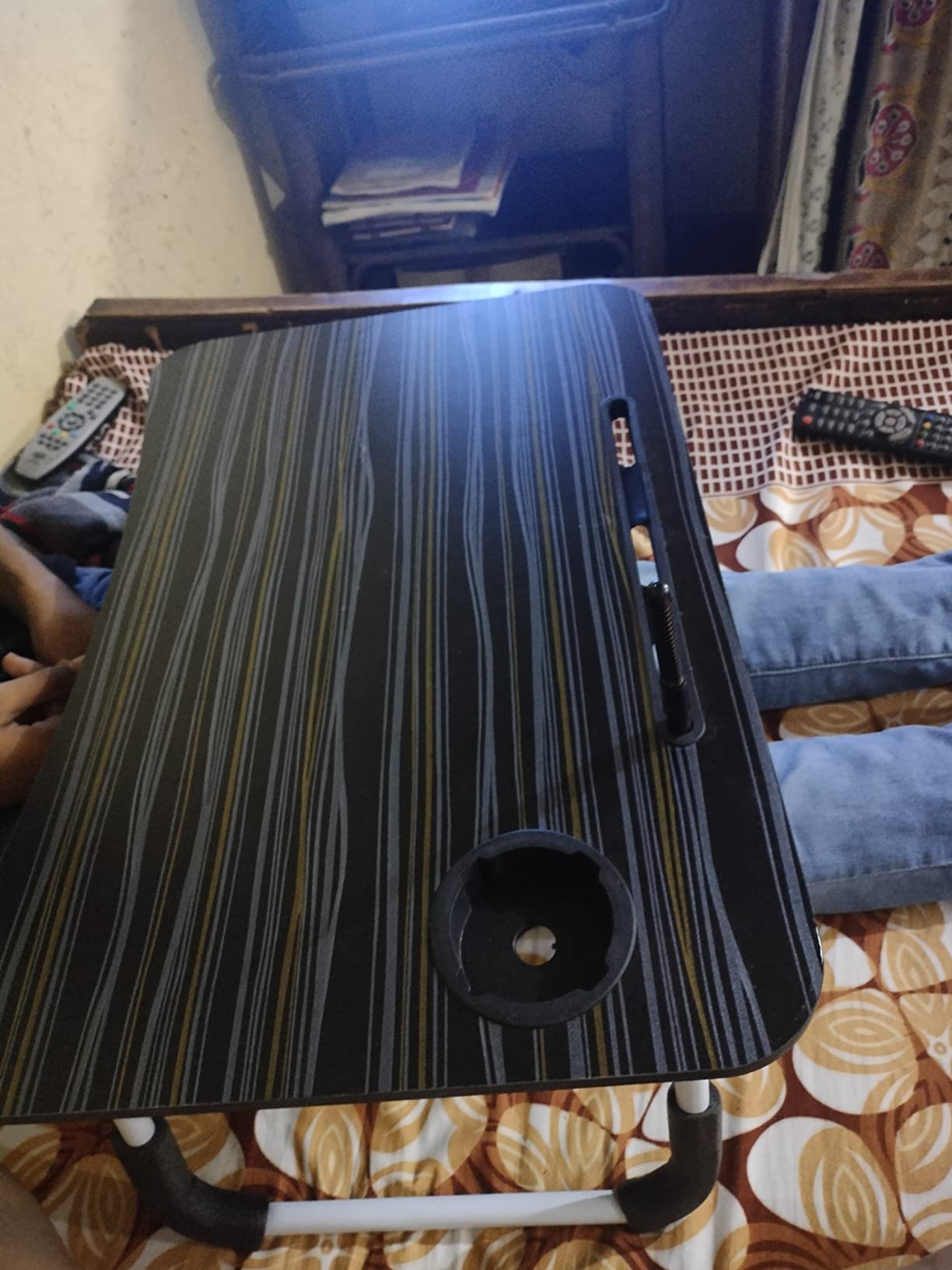 Parthiv Hub Smart Standard Multi-Purpose Laptop Table with Dock Stand ...