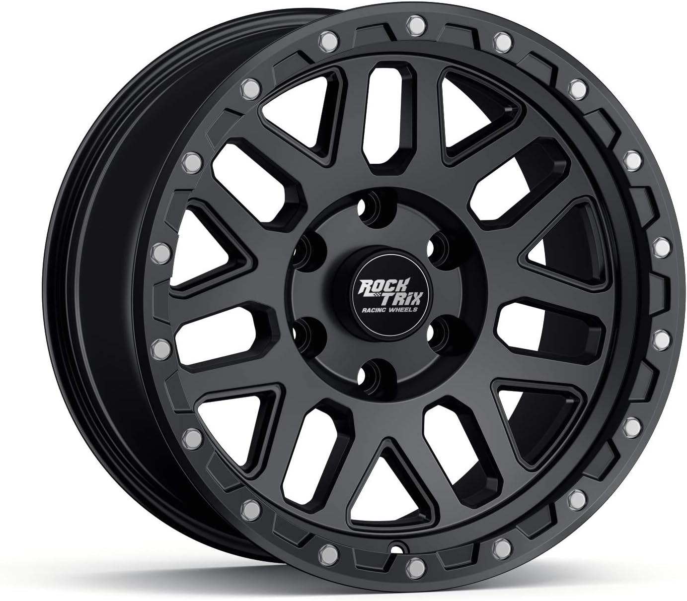 Amazon.com: Vision 412 Rocker 20x12 8x6.5" -51mm Gloss Black Wheel Rim ...