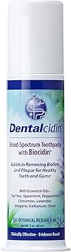 Amazon.com: Dentalcidin Toothpaste with Biocidin - Assists in Removing ...