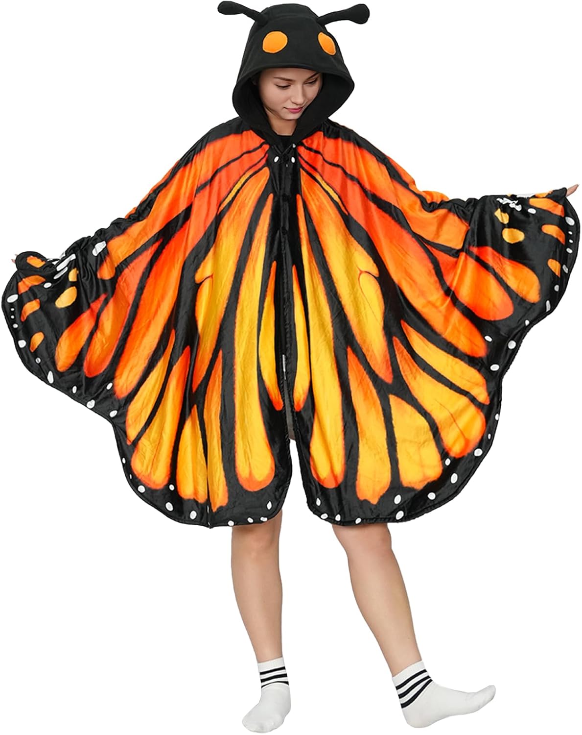 Amazon.com: BWVQNO Butterflies Costume Adult, Halloween Costumes ...