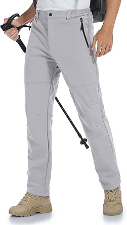 Amazon.com: GAXIDES Mens Snow Ski Waterproof Insulated Pants Winter ...