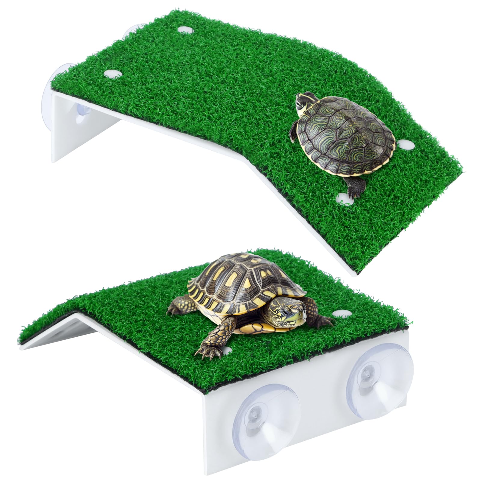 Snapklik.com : 2 Pack Turtle Basking Platform Turtle Resting Terrace ...