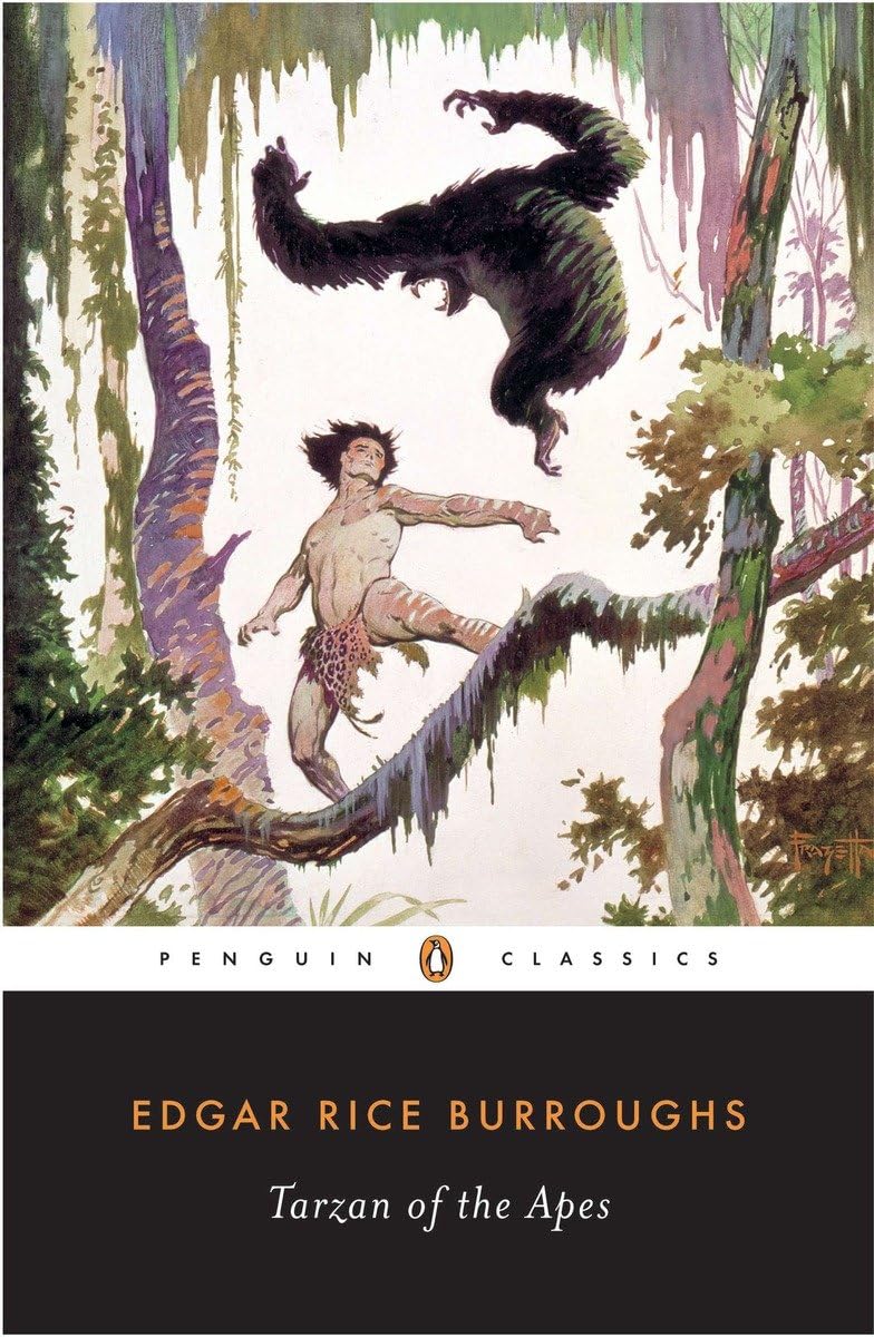 Amazon.com: Tarzan of the Apes: 9780140184648: Rice Burroughs, Edgar ...