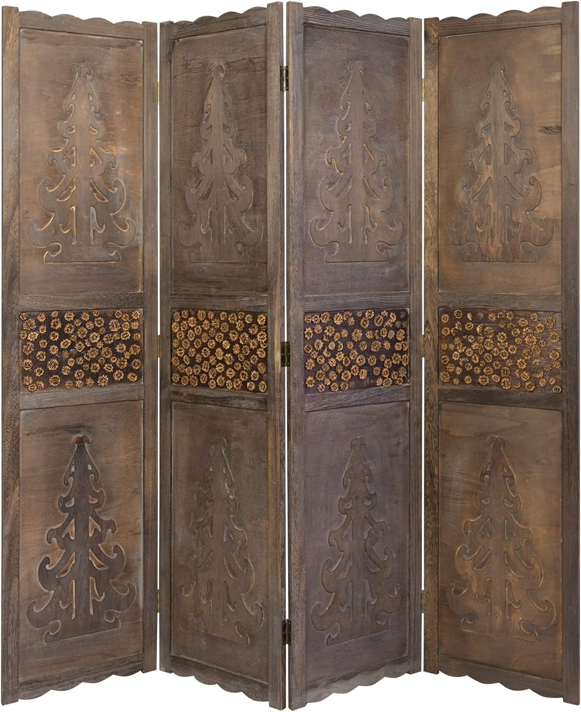 Paravent Holz Vintage