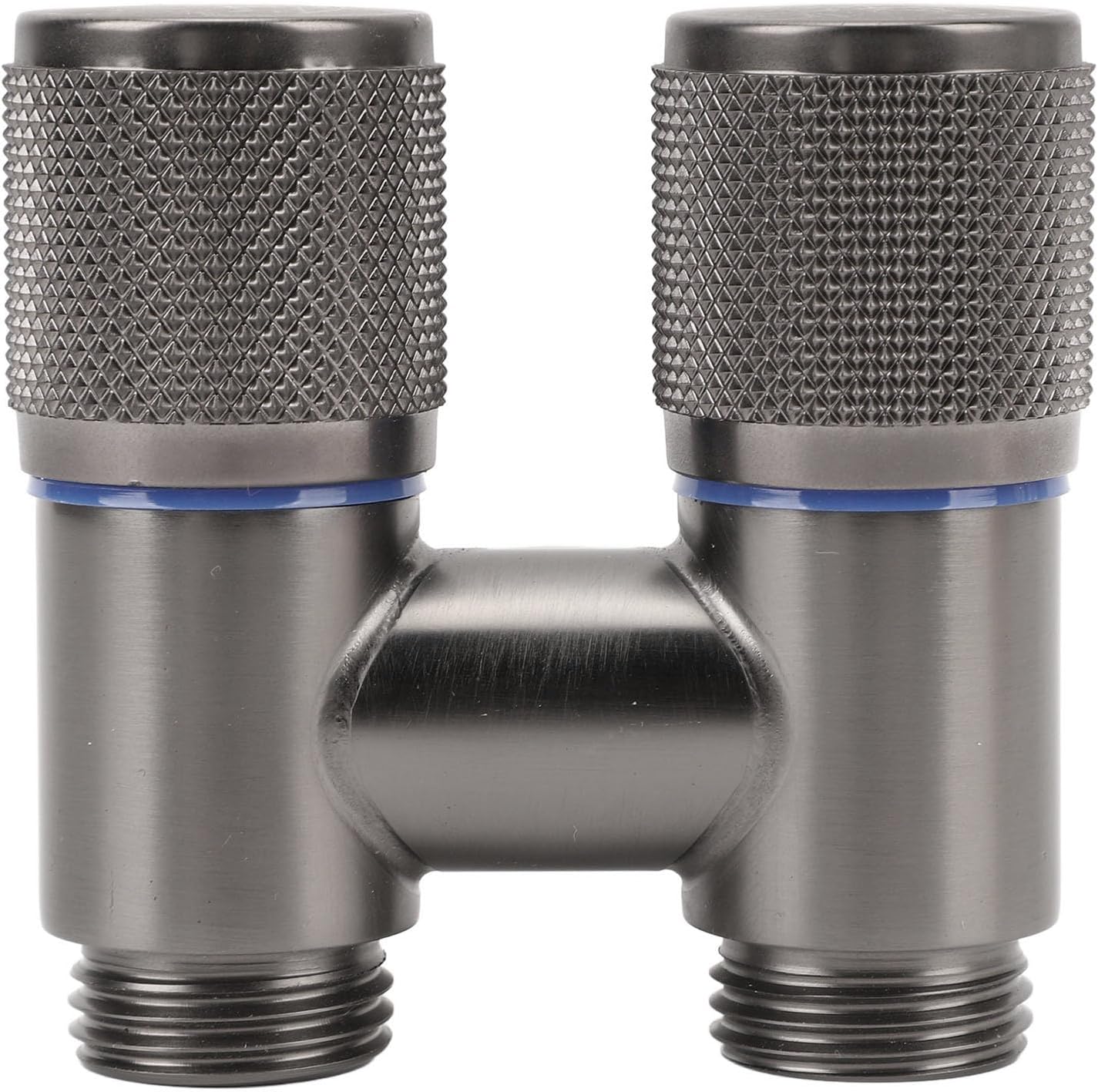 Baxnore G1/2 in Dual Control Water Splitter Valve, Heavy Duty Brass 1 ...