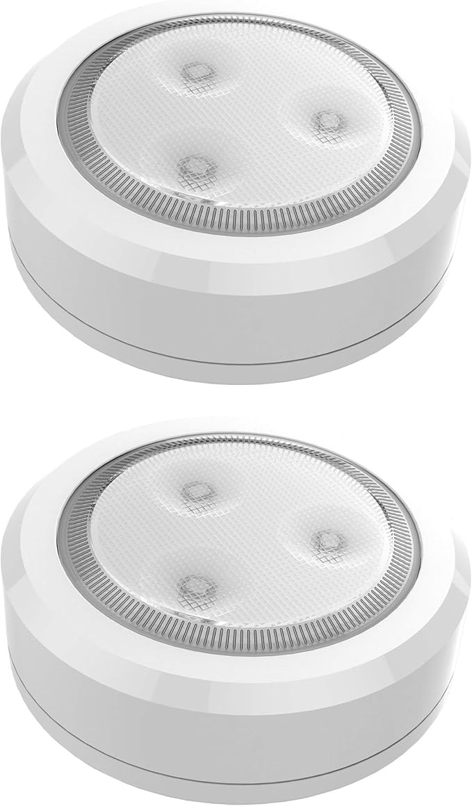 Brilliant Evolution Ultra Thin Wireless LED Touch Lights - Battery ...