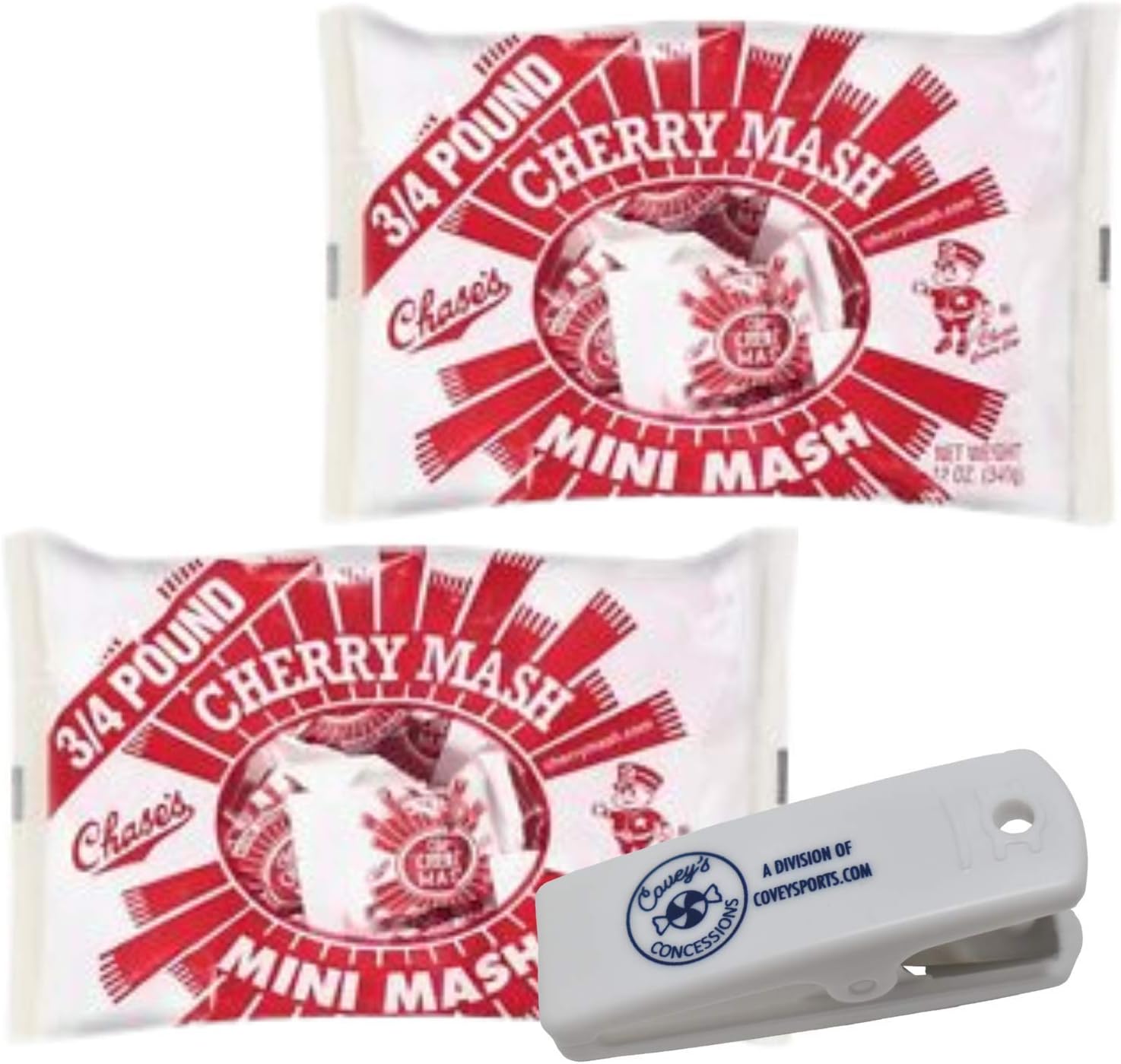 Amazon.com : Cherry Mash Candy Original - Mini Candy Bars with Soft ...