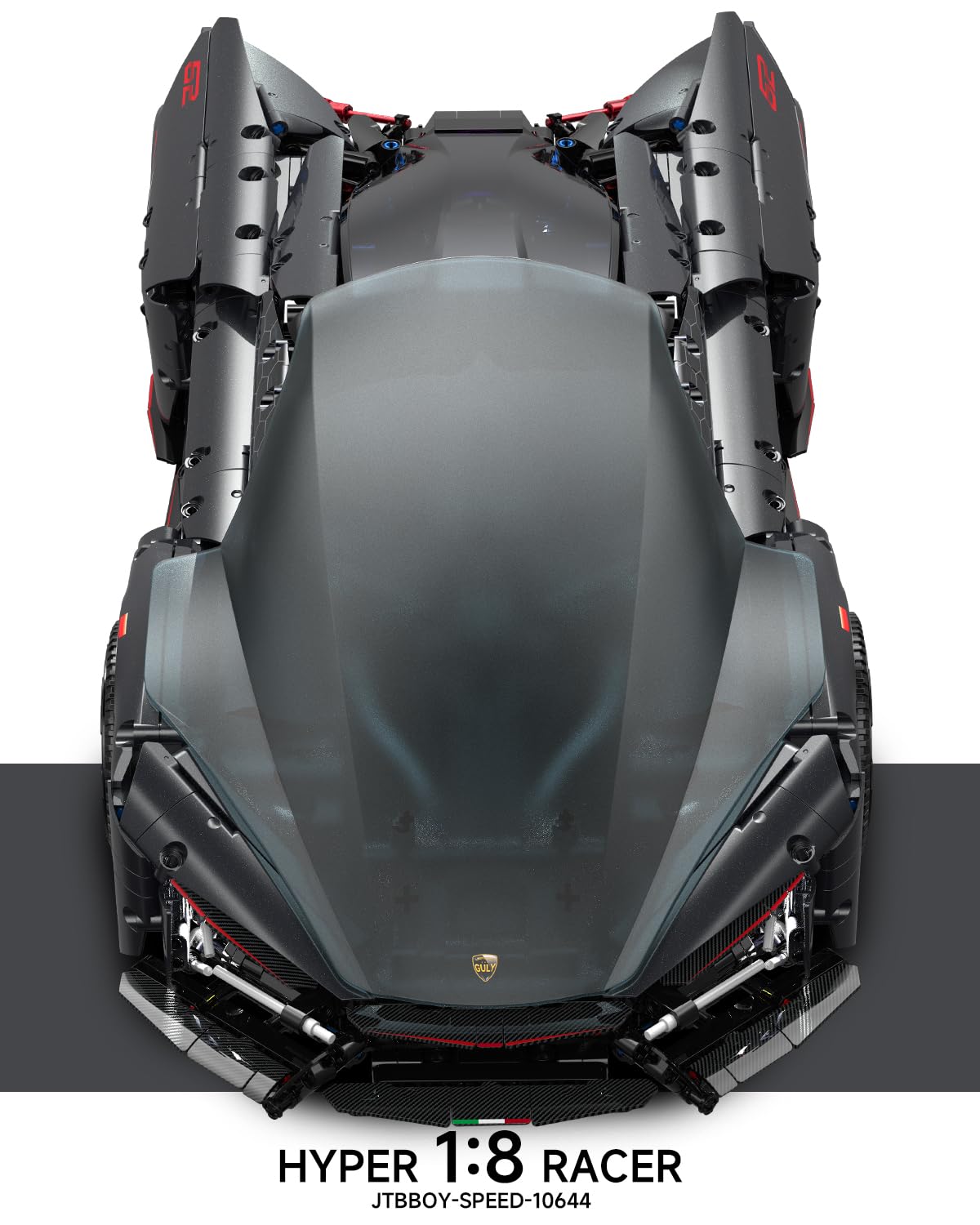 Car Kits for Sale to Build: 1:8 Sport Building Supercar Set for Review ...