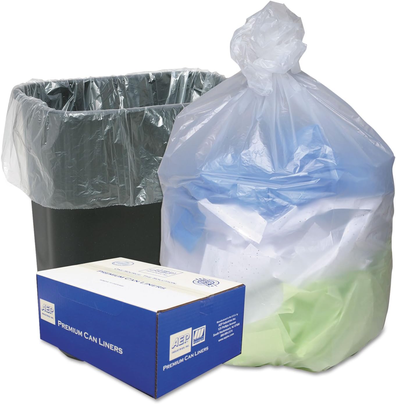 Amazon.com: Ultra Plus WHD2431 Can Liners, 16 Gallon, 24-Inch x33-Inch ...