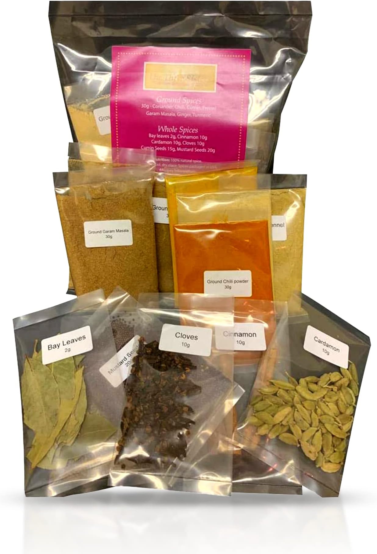 Amazon.com: The Three Sisters Organic Indian Spices (13 Pc. Set ...
