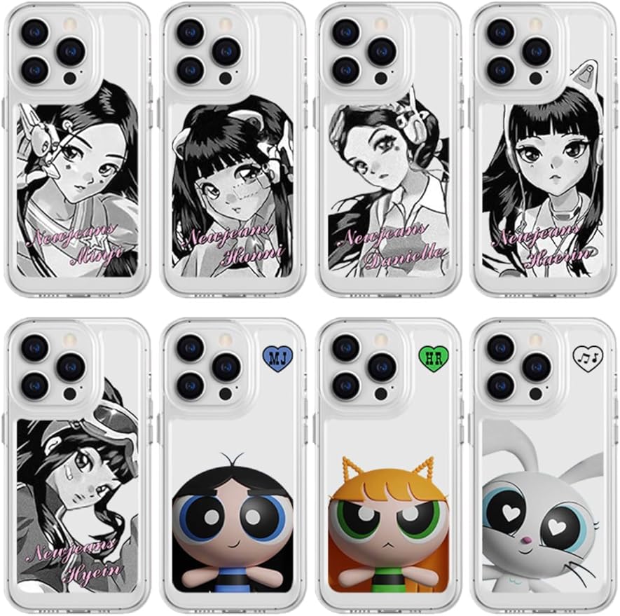 Amazon.com: EKokim Kpop Girls Idol Group NewJeans Phone Case for iPhone ...