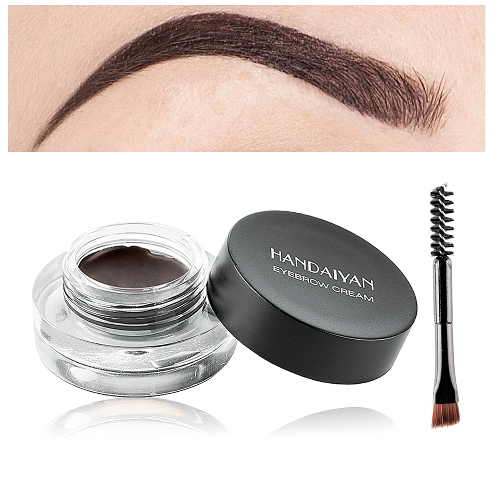 Amazon.com : Eyebrow Pomade Cream,Brow Pomade Gel Naturally Long ...