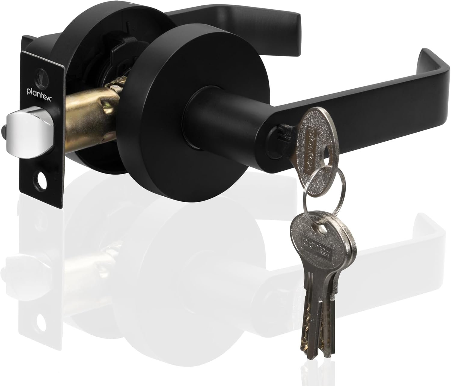 Plantex Brass Door Lock/Heavy Duty Main Door Lock With 3 Key/Mortise ...