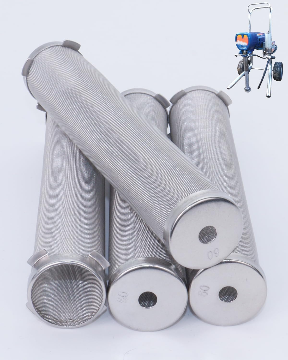 Amazon.com : LUCKXUANYUAN167025 60 Mesh Manifold Filter Airless Paint ...