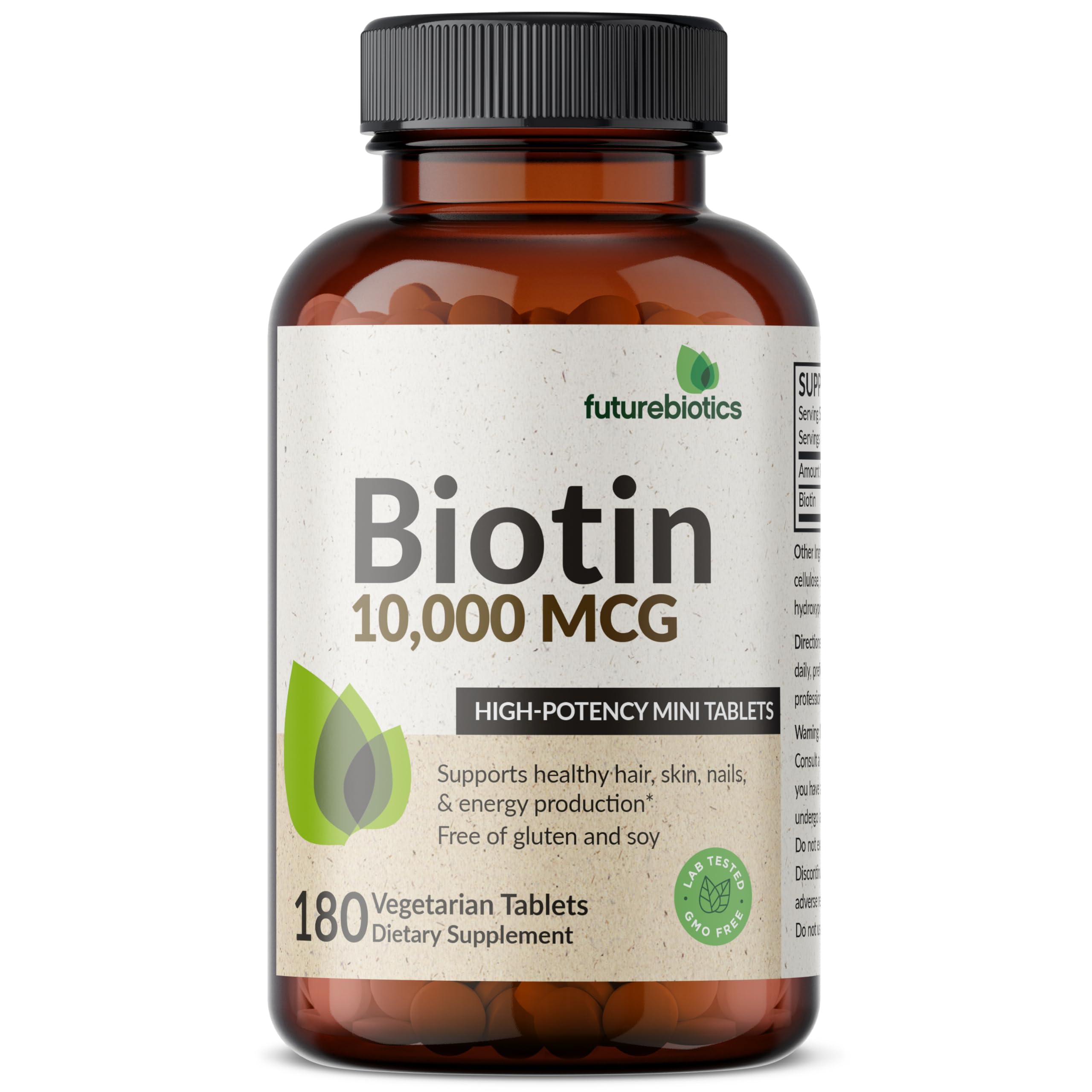 Snapklik.com : Biotin 10,000 MCG High Potency Tablets Supports Healthy ...
