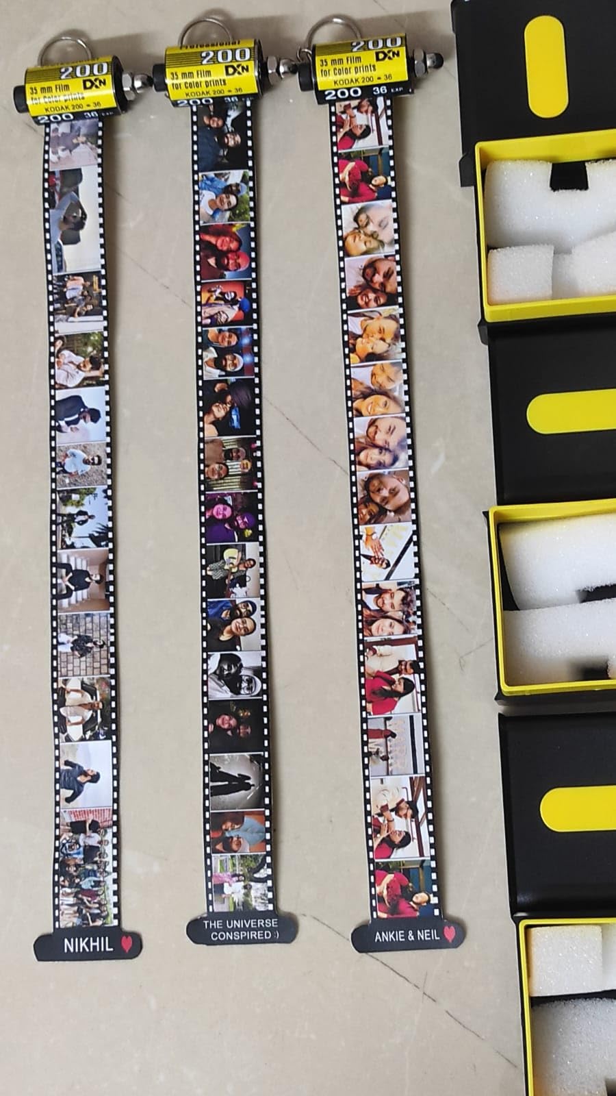 Generic Gift For You Custom Photo&Song Title&Singer Camera Film Roll ...