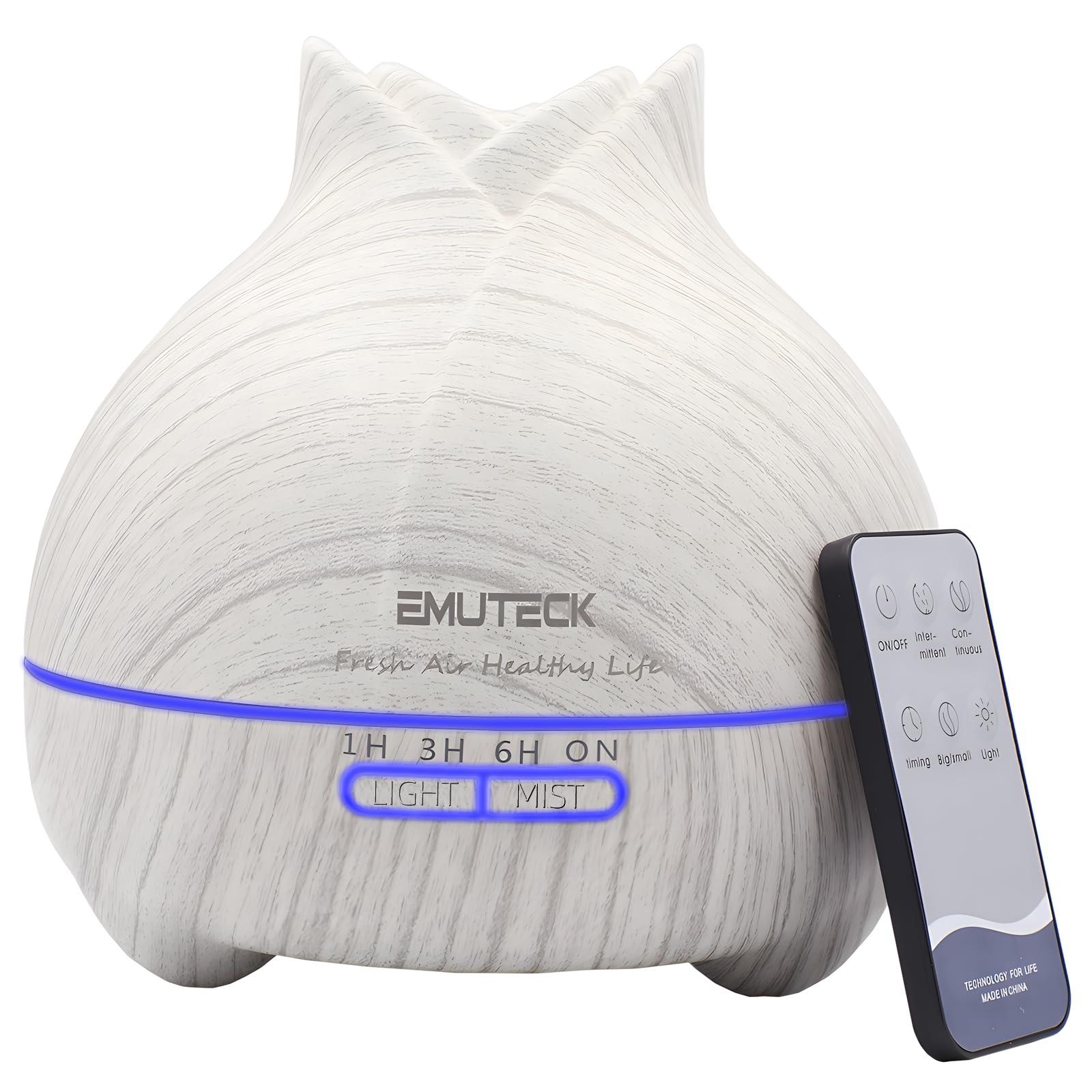 Amazon.com: Aroma Diffuser for Essential Oil Large Room, 550ml White ...