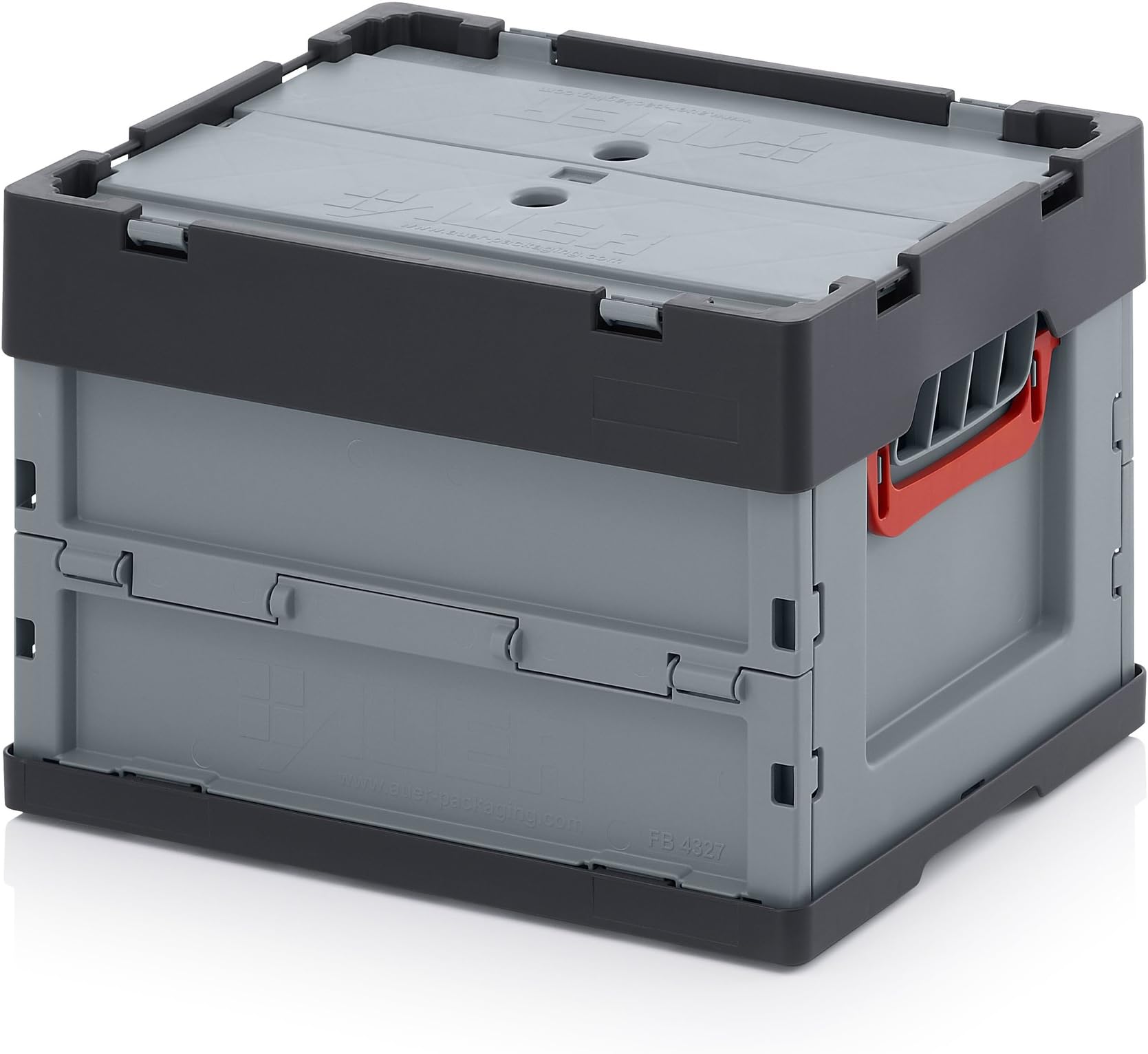 Auer Packaging 2x Profi-Faltbox 60 x 40 x 32 mit Deckel inkl. gratis ...