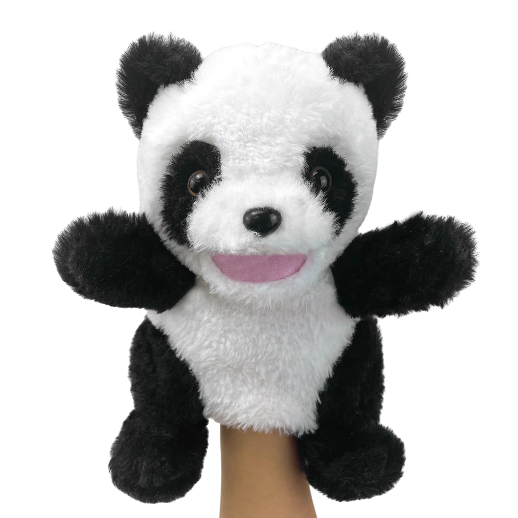 Amazon.com: Okegztoa Hand Puppets Plush Panda Puppet,9" Hand Puppets ...
