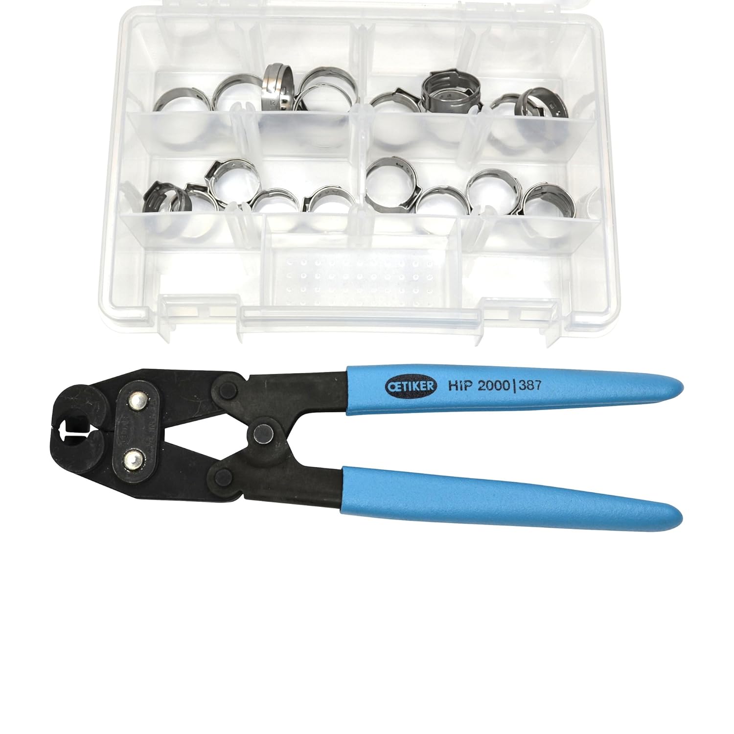 Amazon.com: OCSParts OET170210-20PCK-SJP Oetiker StepLess Clamp Kit 20 ...