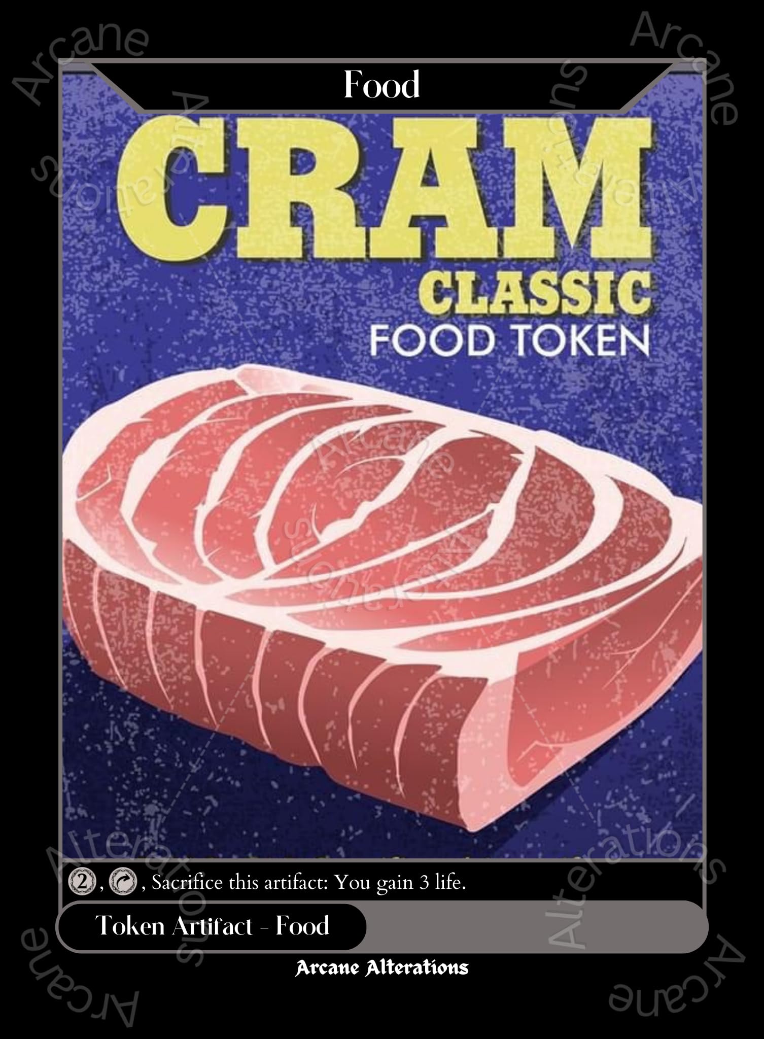 Cram Fallout Label