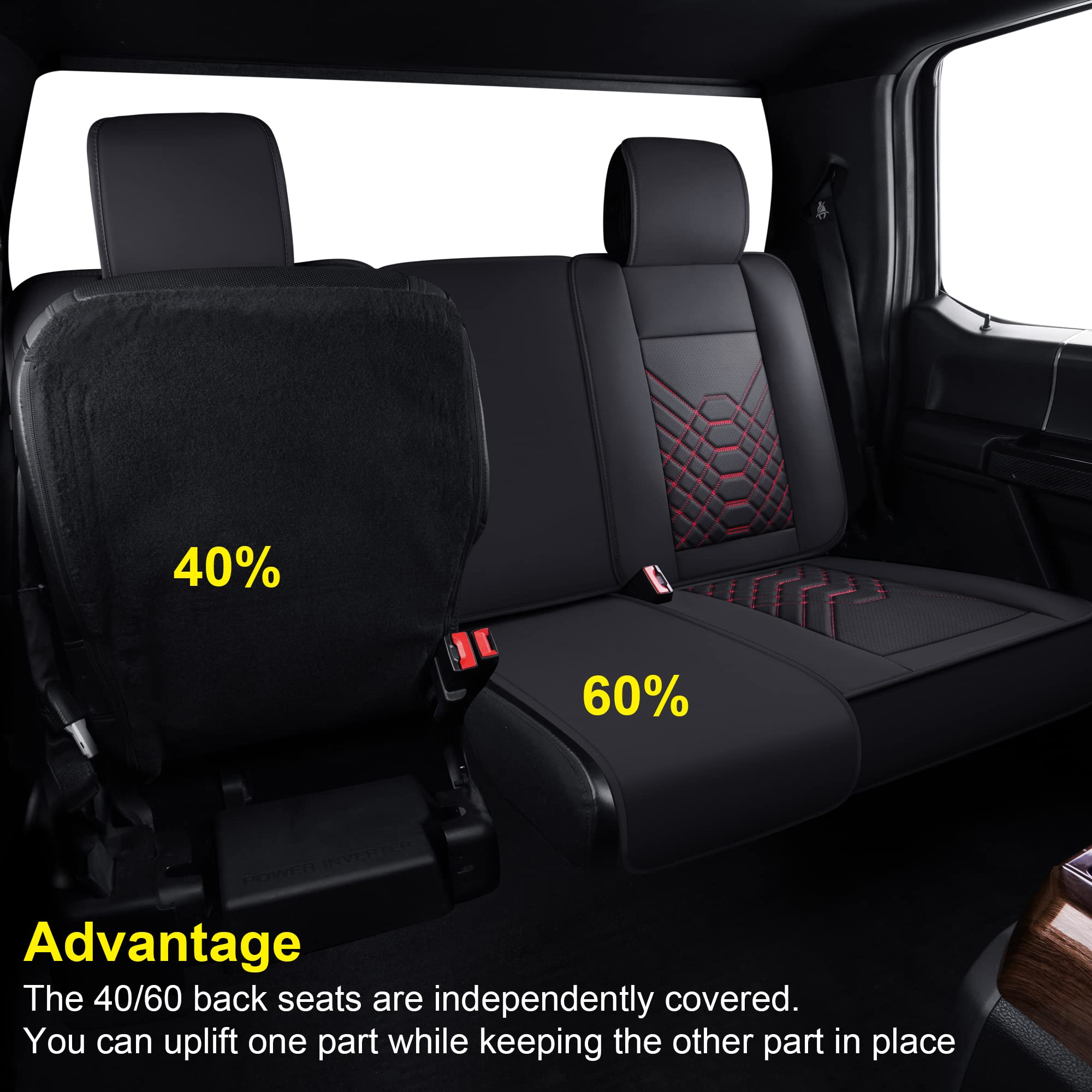 GXT Dodge RAM Seat Cover Full Set Fit for Select 2013-2021 Dodge RAM ...