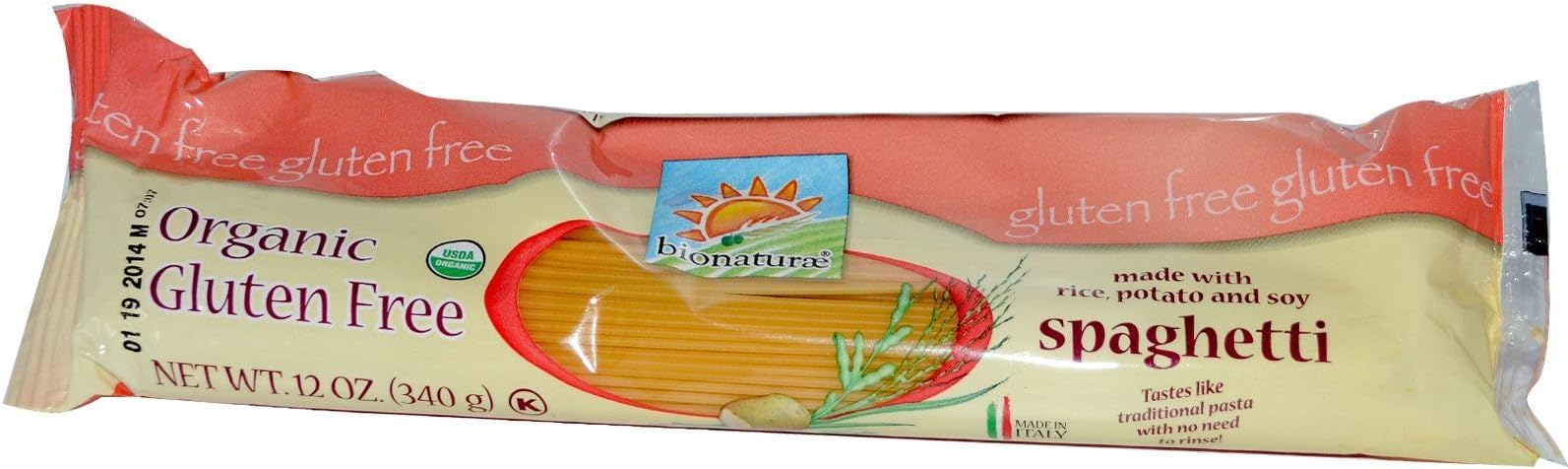 Amazon.com : NOW Foods, Organic Quinoa Spaghetti, Gluten-Free, Corn ...