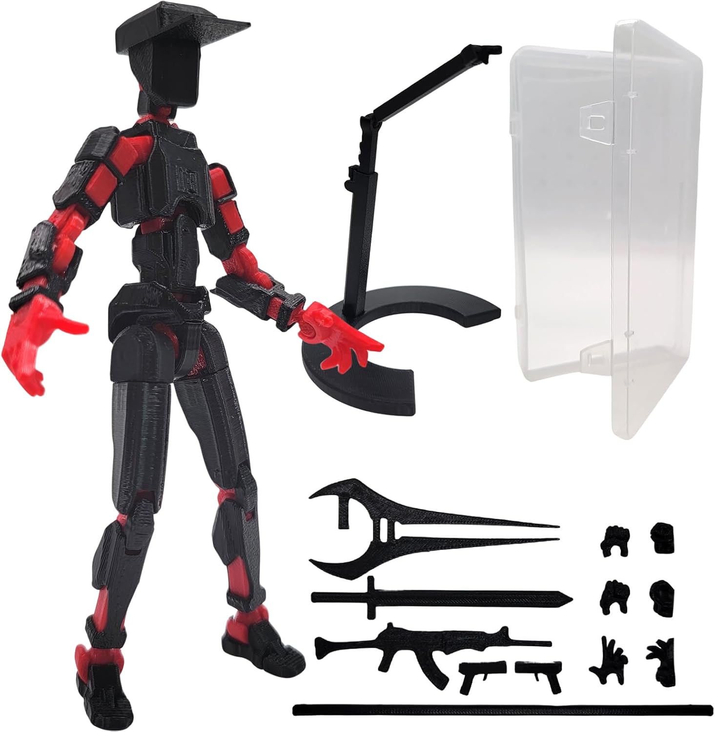 Assembled T13 Action Figure with Stand, 3D Printed Dummy 13 Action ...