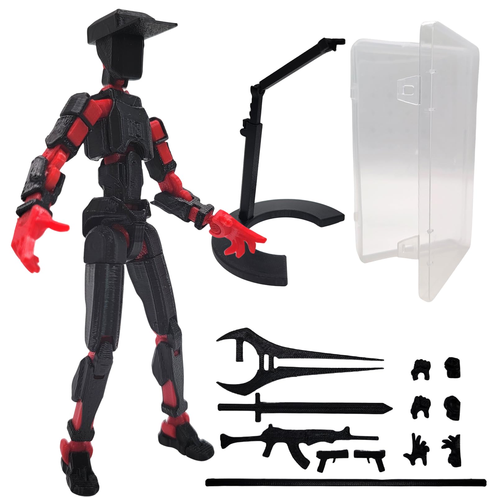 Amazon.com: Assembled T13 Action Figure with Stand, 3D Printed Dummy 13 ...