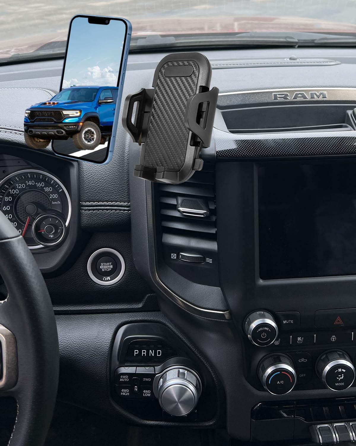 Amazon.com: oricarmes Dodge RAM Phone Mount for 2024 Dodge RAM 1500 ...