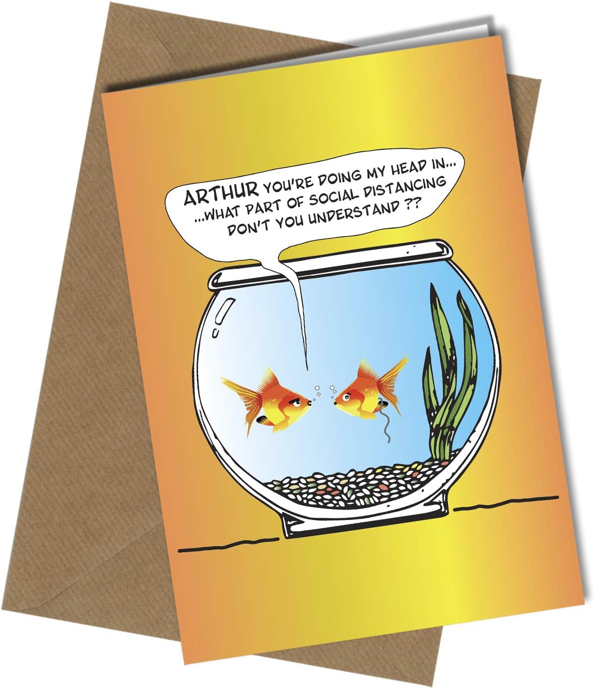 Birthday Card What Part of Social Distance Rude Funny Cheeky Greeting ...