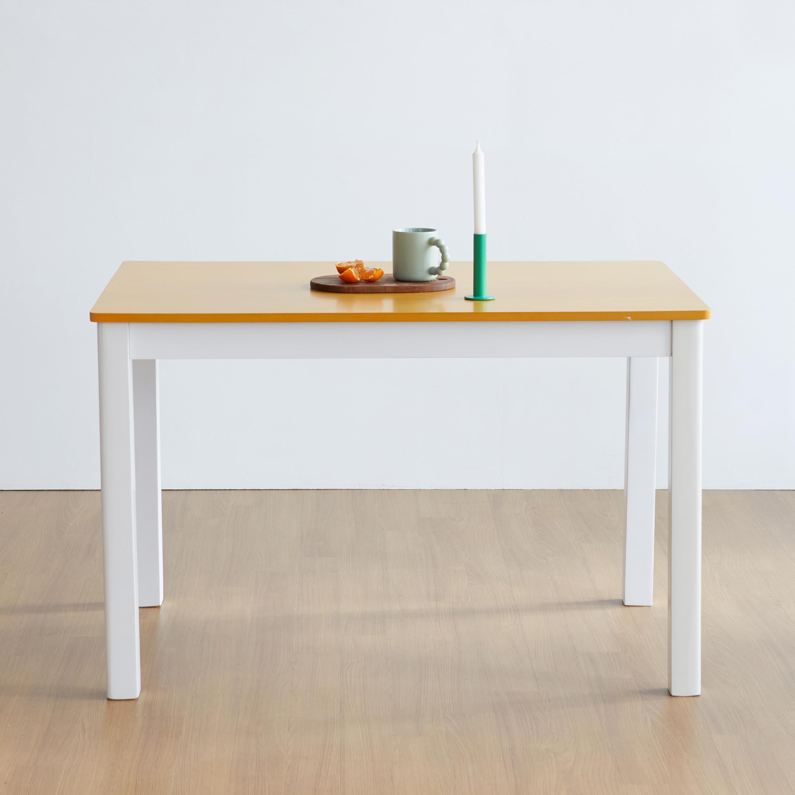 Snapklik.com : Livinia Cabin 45.3 Wooden Dining Table/Small Rectangular ...