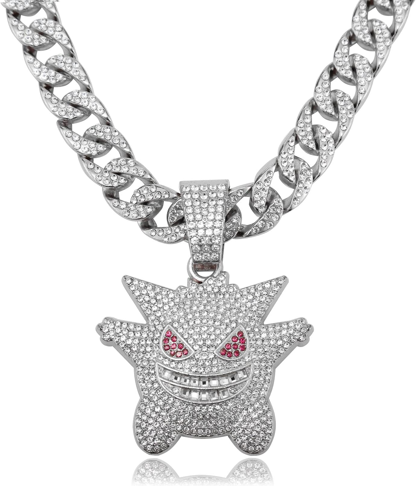 Amazon.com: oAtm0eBcl Pendant Necklace, Hip-Hop Alloy Chain, Casual ...