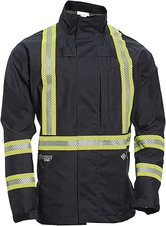 Amazon.com: DRIFIRE HYDROflash FR Rain Jacket Class 3, Flame Resistant ...
