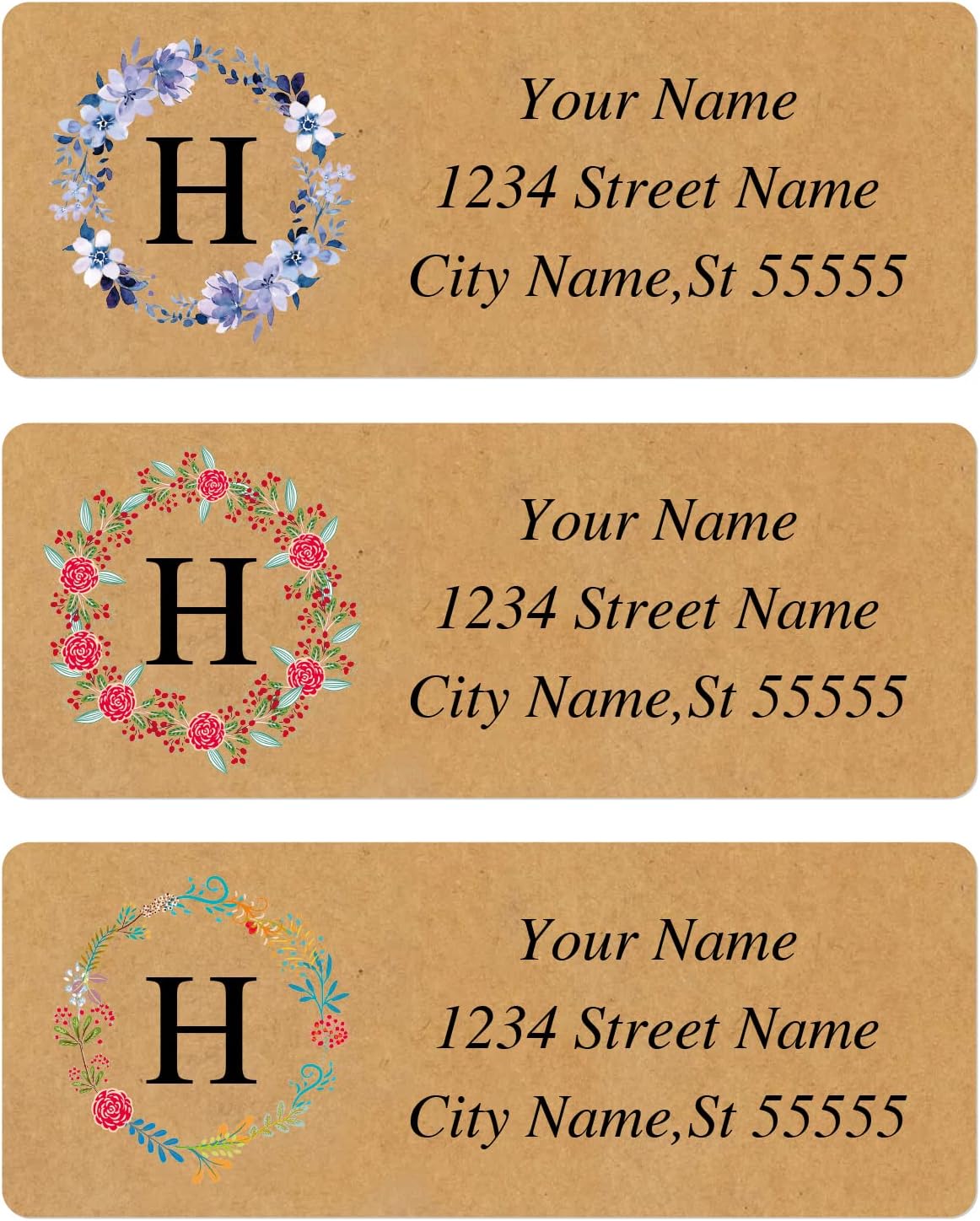 Amazon.com : Custom Address Labels - Personalized Address Labels with ...