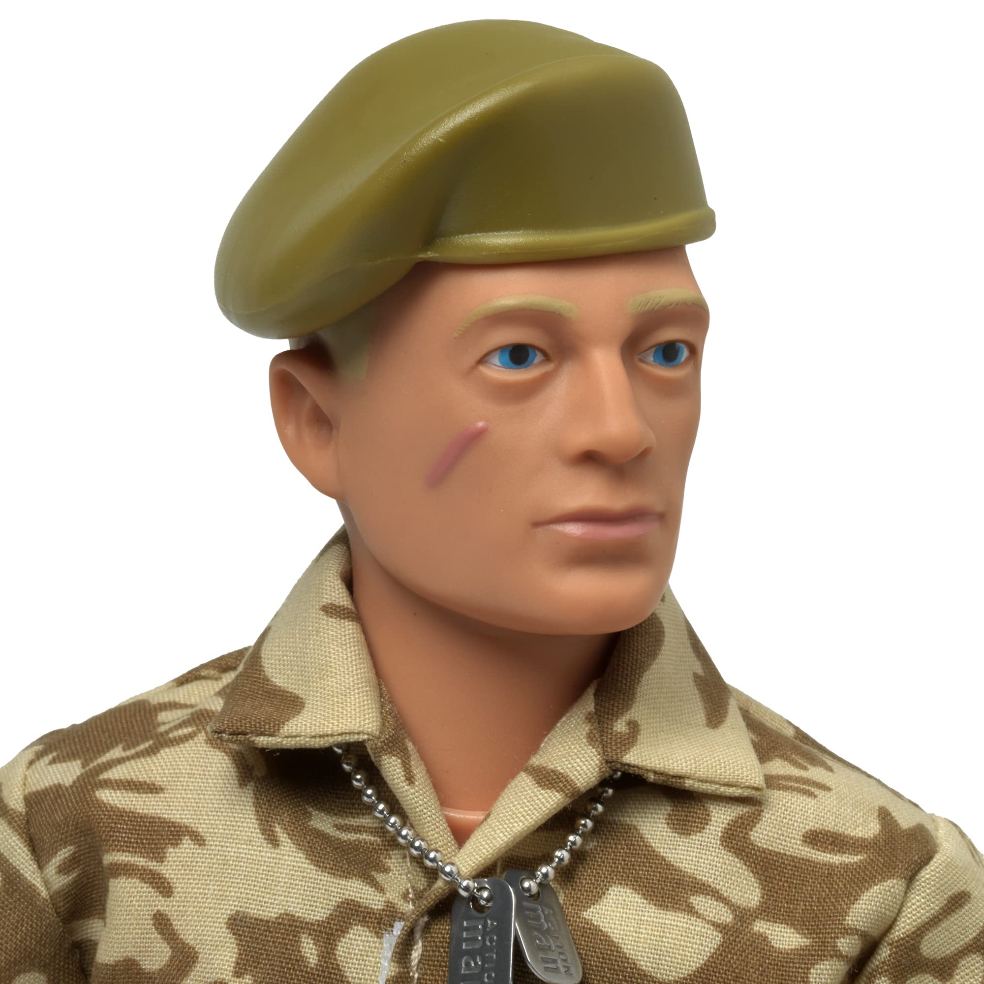 ACTION MAN from Peterkin | Action Soldier | 12″ action figure with 30 ...