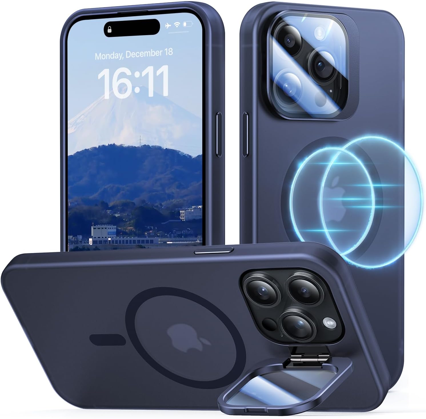 Amazon.com: degeca Strong Magnetic for iPhone 15 Pro Case, Military ...