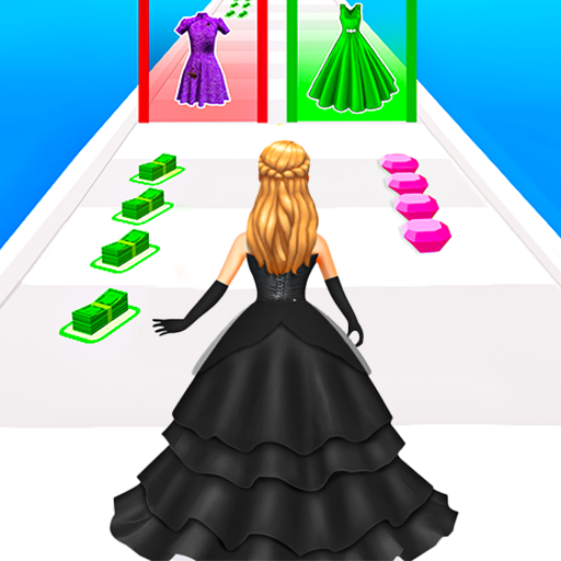 Make Girlfriend Queen, Dress Up Race & Build Run Game, Catwalk Fashion ...