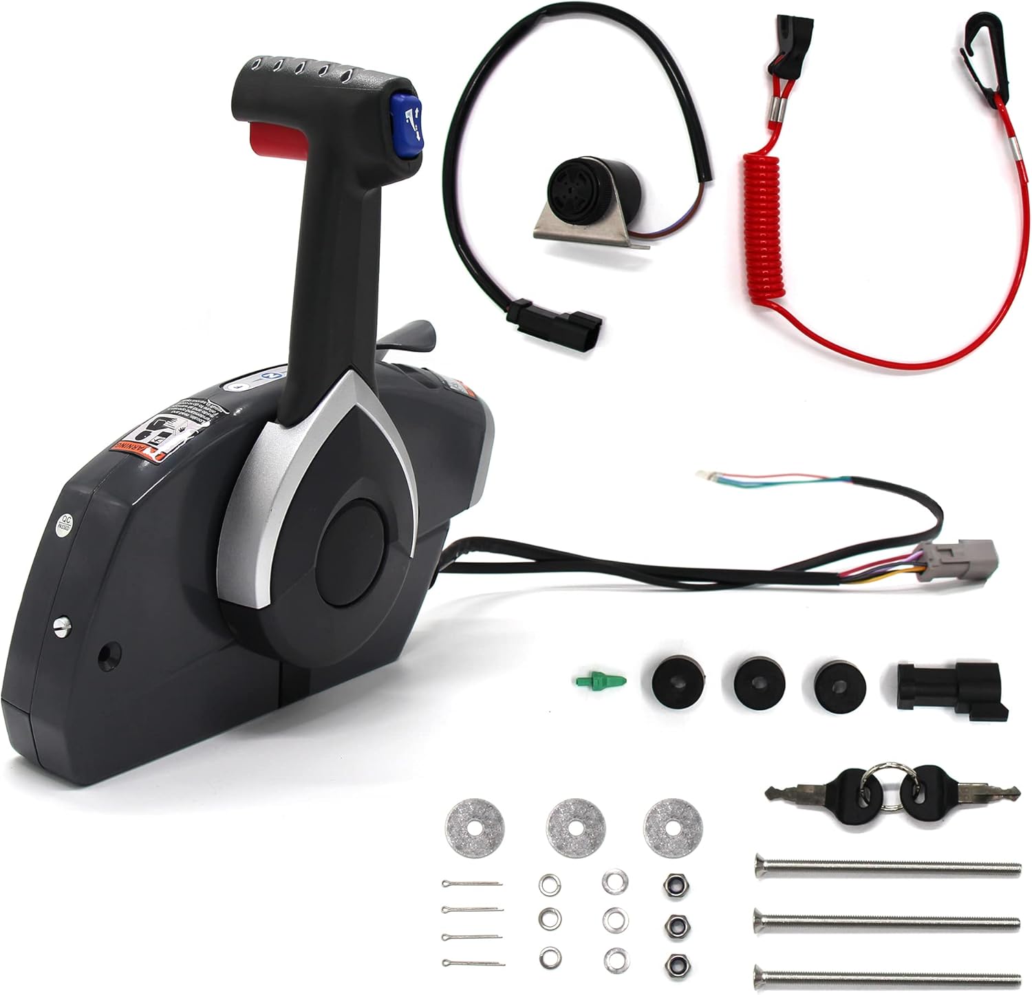 Amazon.com: Winibo Boat Engine Side Mount Remote Control Box 5006180 ...