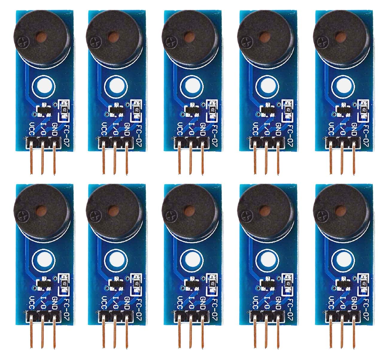 TECHTONICS Active Buzzer Alarm Module DC 3.3-5V Sound Alarm/Buzzer ...