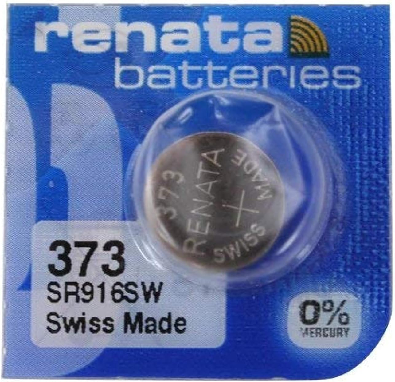 1 x Renata 337 Swiss Made Lithium Coin Cell Battery SR416SW: Amazon.co ...