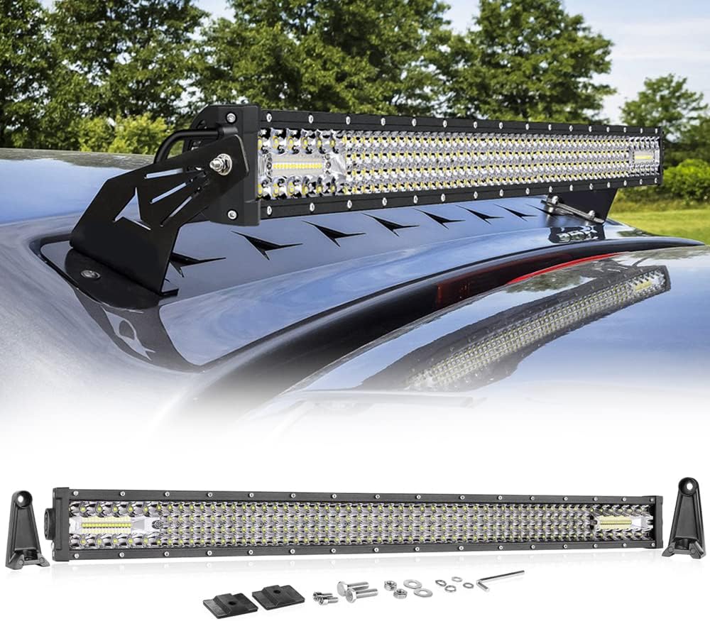 Amazon.com: Wayup 30 Inch LED Light Bar 230W Spot Flood Combo Off Road ...