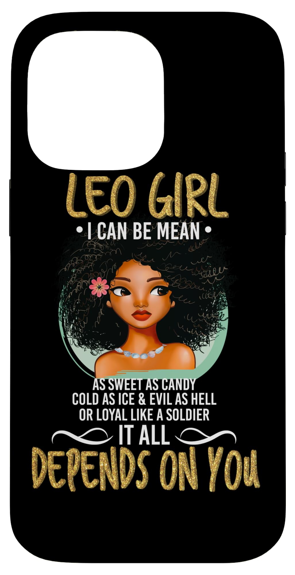 Amazon.com: iPhone 14 Pro Max Leo Girl Zodiac Sign Leo birthday Case ...