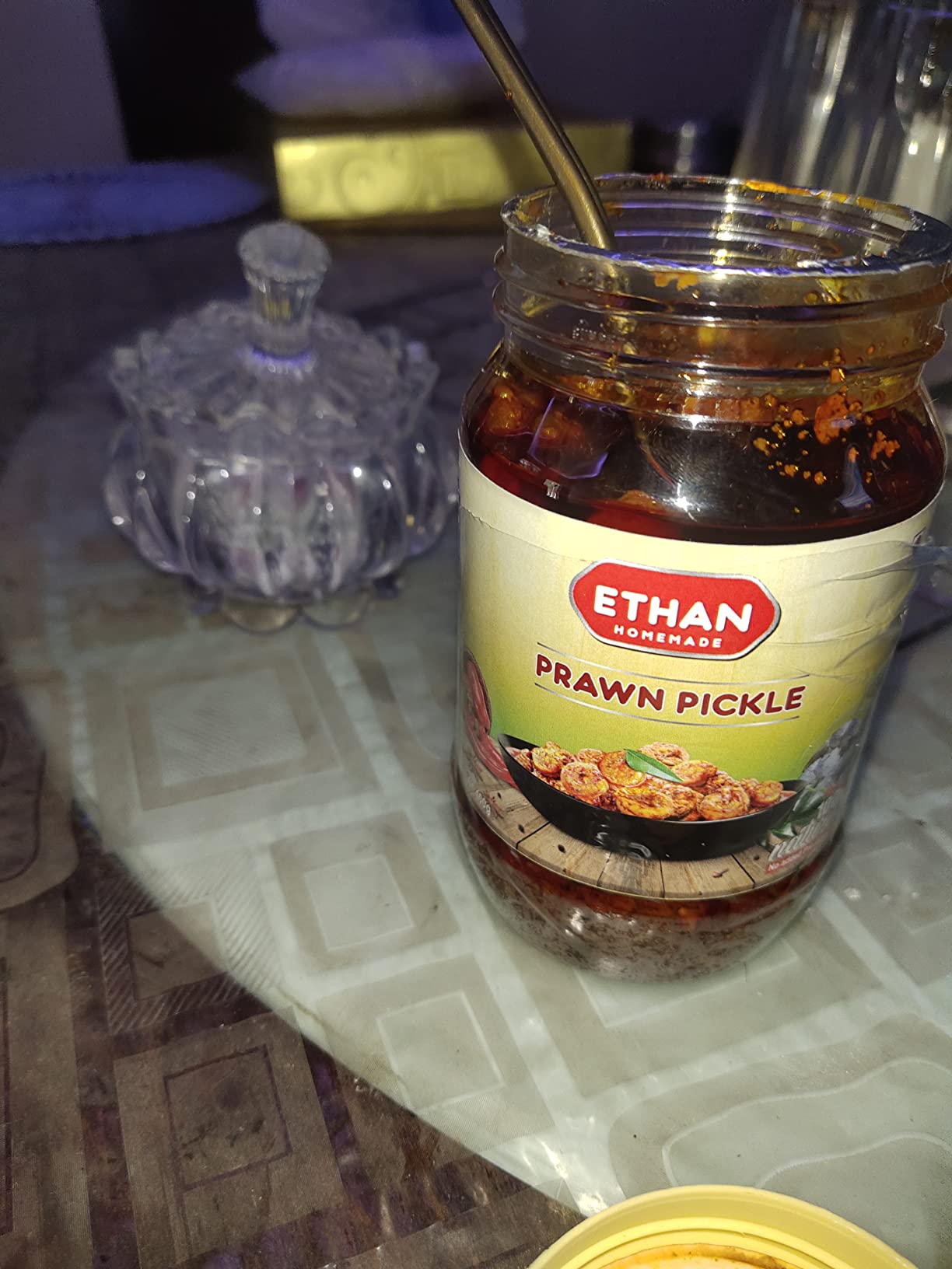 Ethan Homemade Prawn Pickle 400g : Amazon.in: Grocery & Gourmet Foods