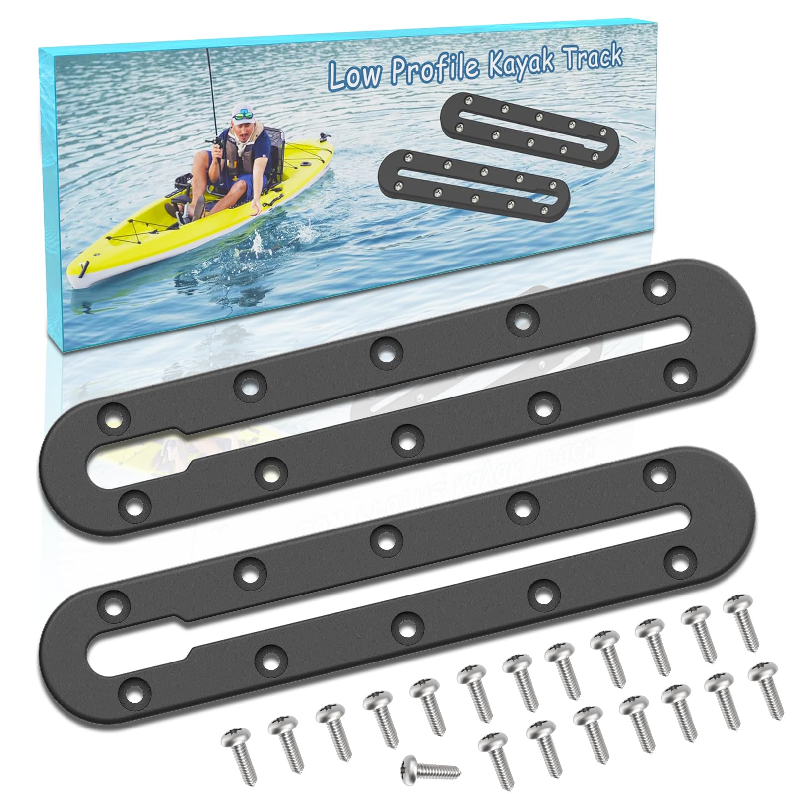 Snapklik.com : Kayak Track For Kayak Fishing, Kayak Rail, Kayak ...