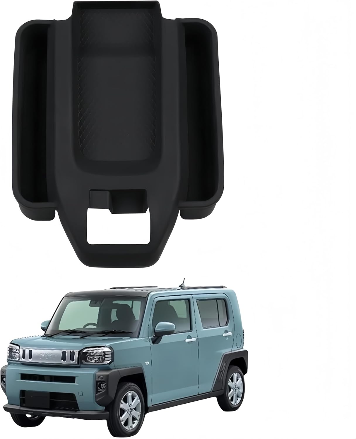 Amazon | REENEW 【ダイハツ タフト車種専用 カスタム パーツ】LA900S LA910S系 2024年5月MC後対応 センターコンソールパレットパッド 収納ホルダー付き ...